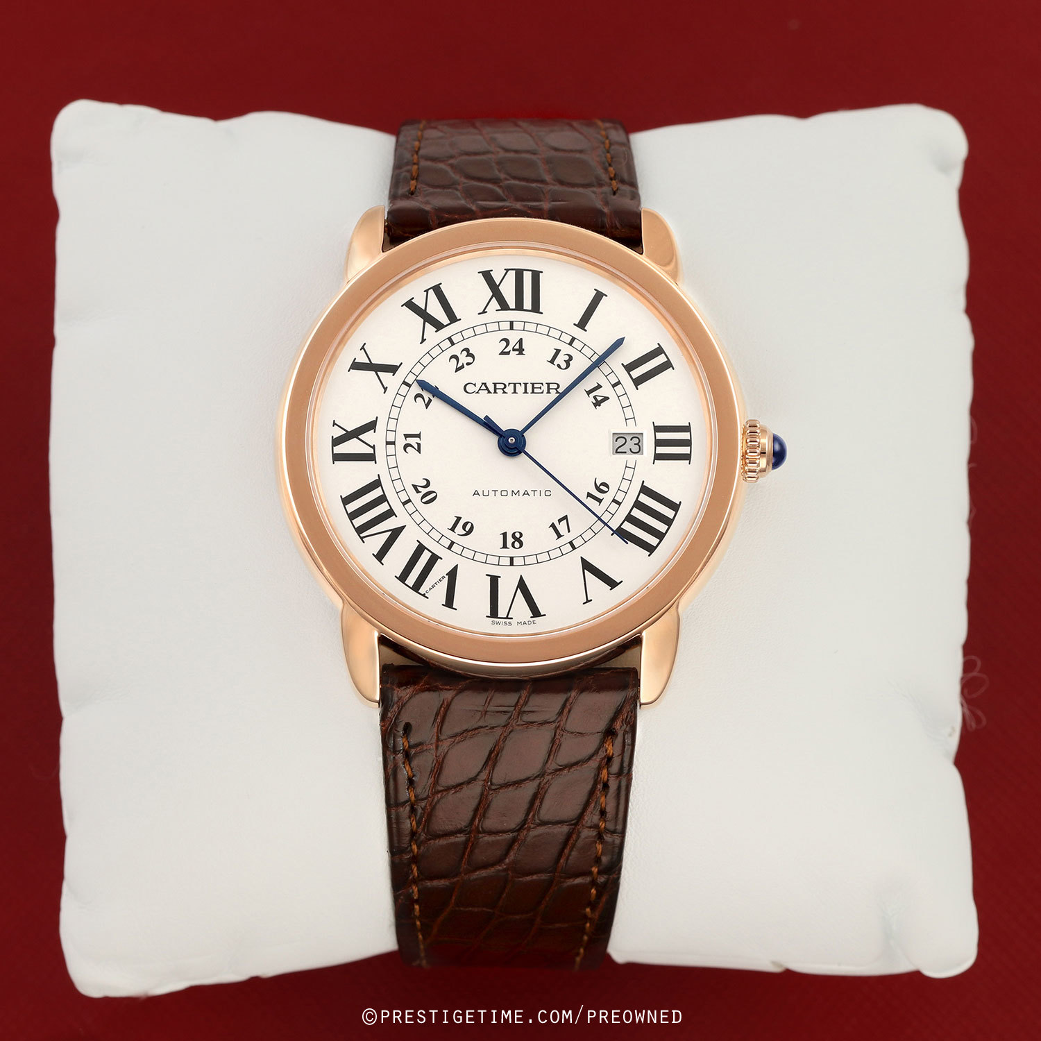 Pre-owned Cartier Ronde Solo Automatic 42mm w6701009