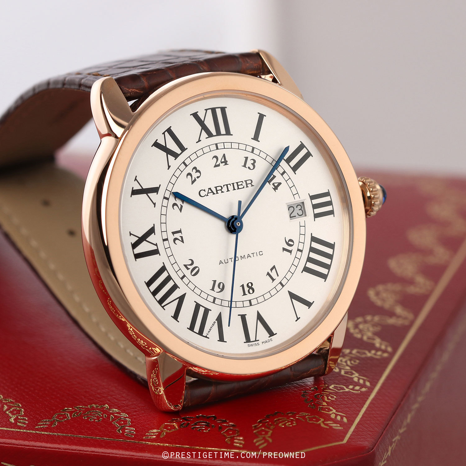 Pre-owned Cartier Ronde Solo Automatic 42mm w6701009