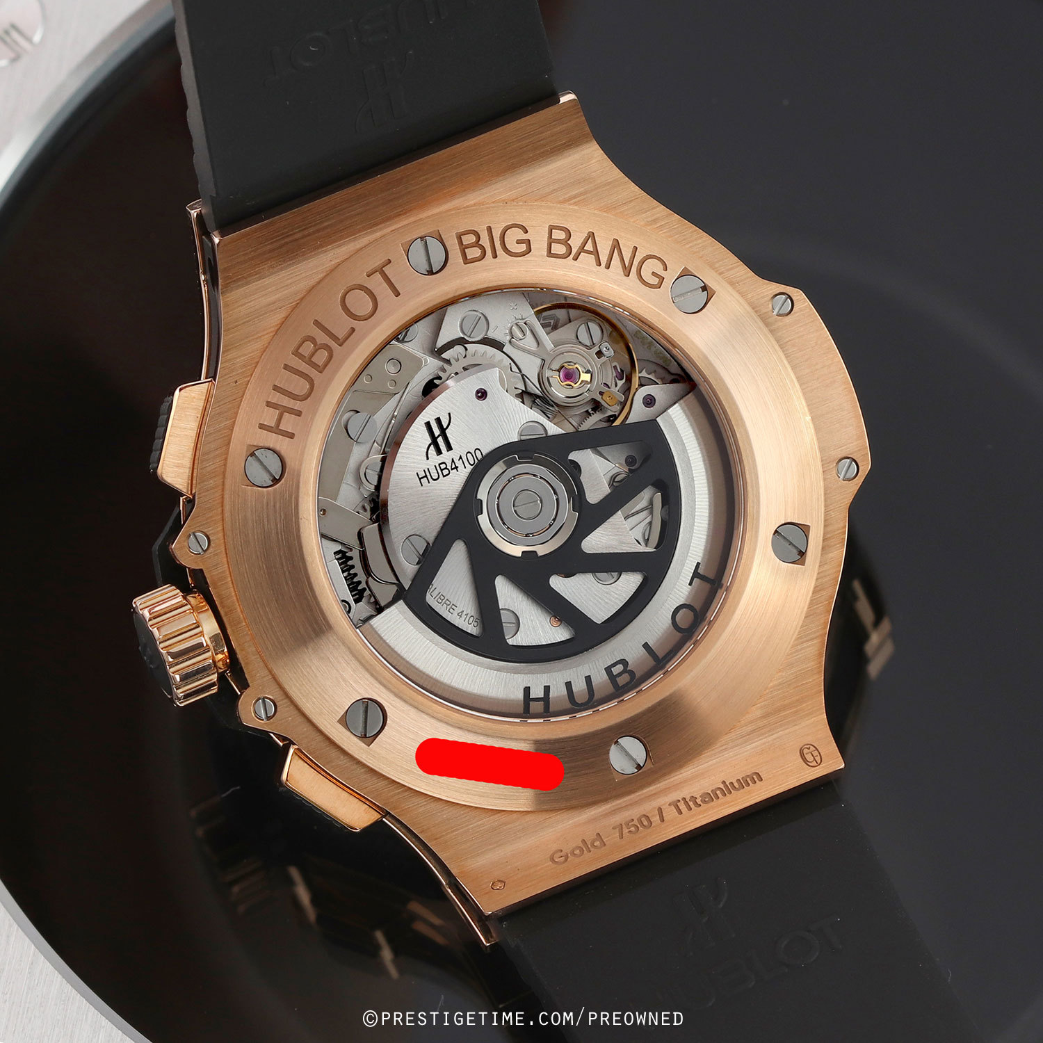 Pre-owned Hublot Big Bang Chronograph 44mm 301.pb.131.rx