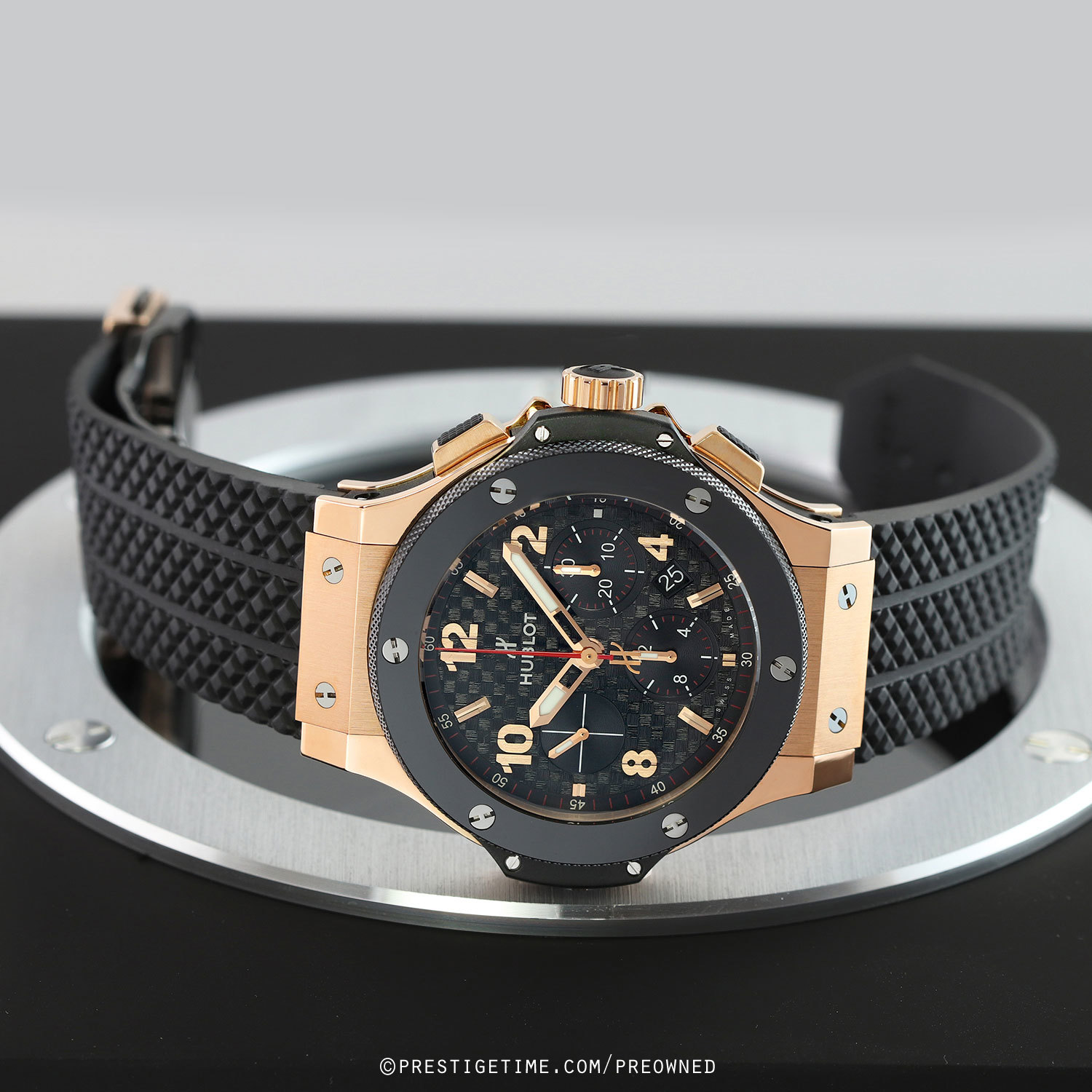 Pre-owned Hublot Big Bang Chronograph 44mm 301.pb.131.rx