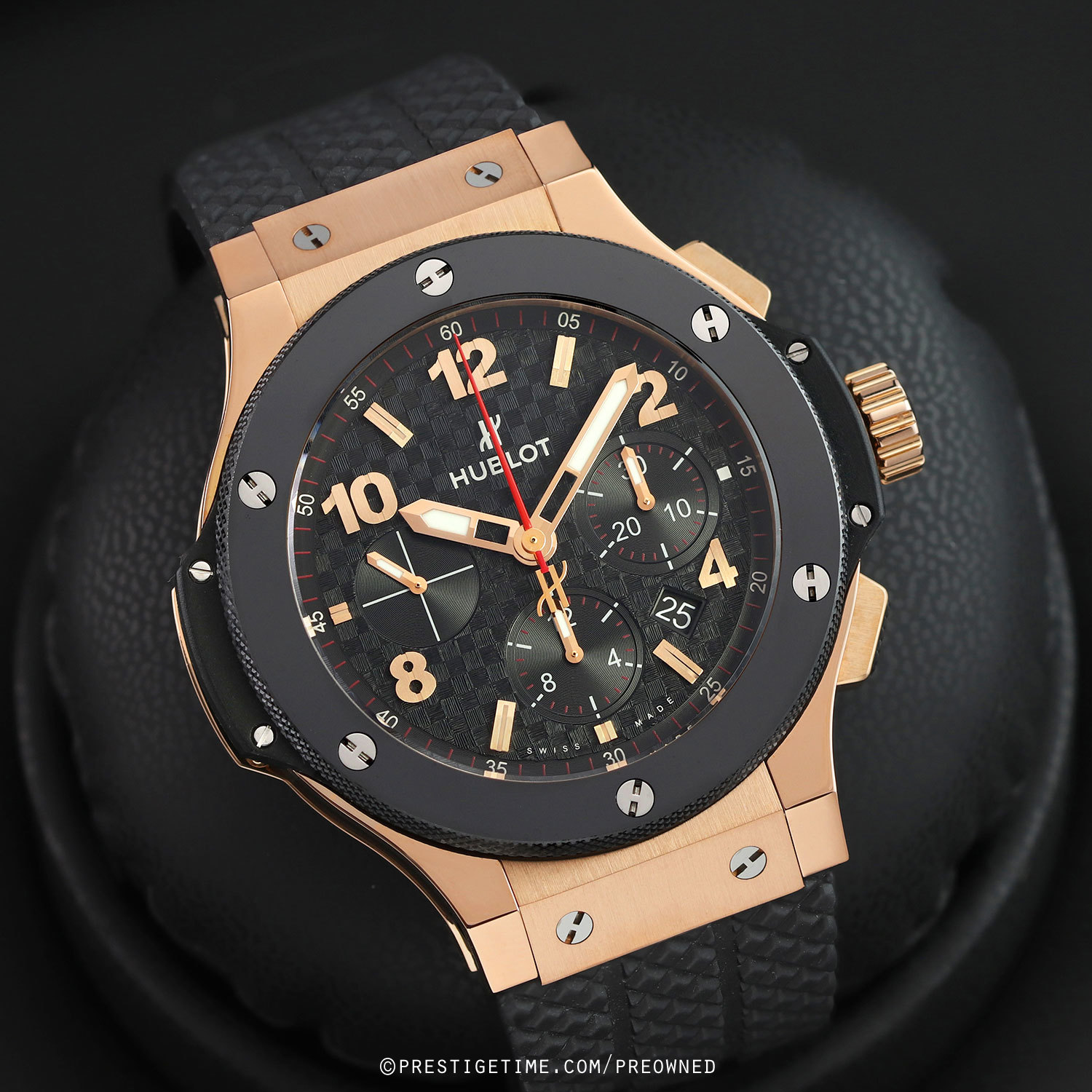 Pre-owned Hublot Big Bang Chronograph 44mm 301.pb.131.rx