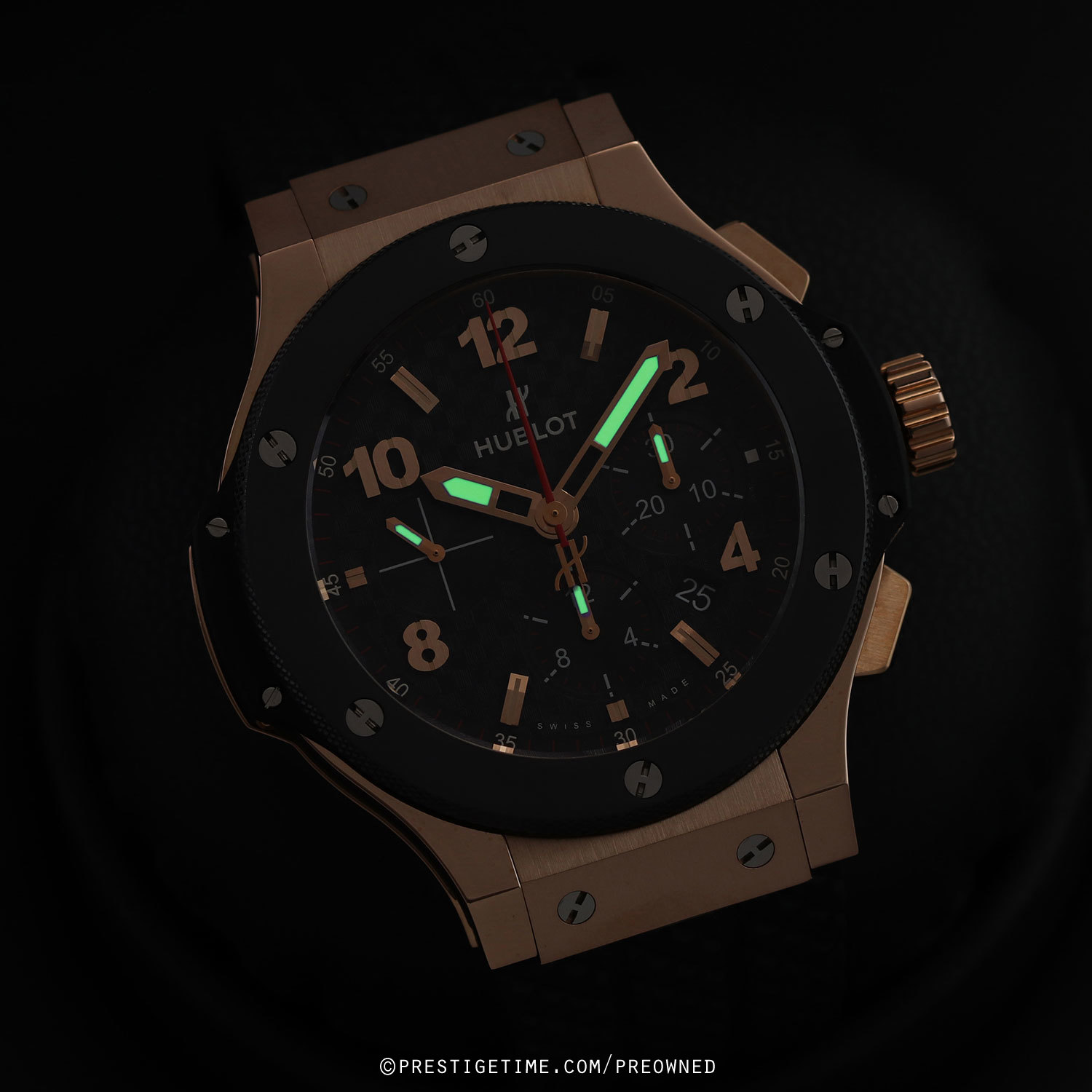 Pre-owned Hublot Big Bang Chronograph 44mm 301.pb.131.rx