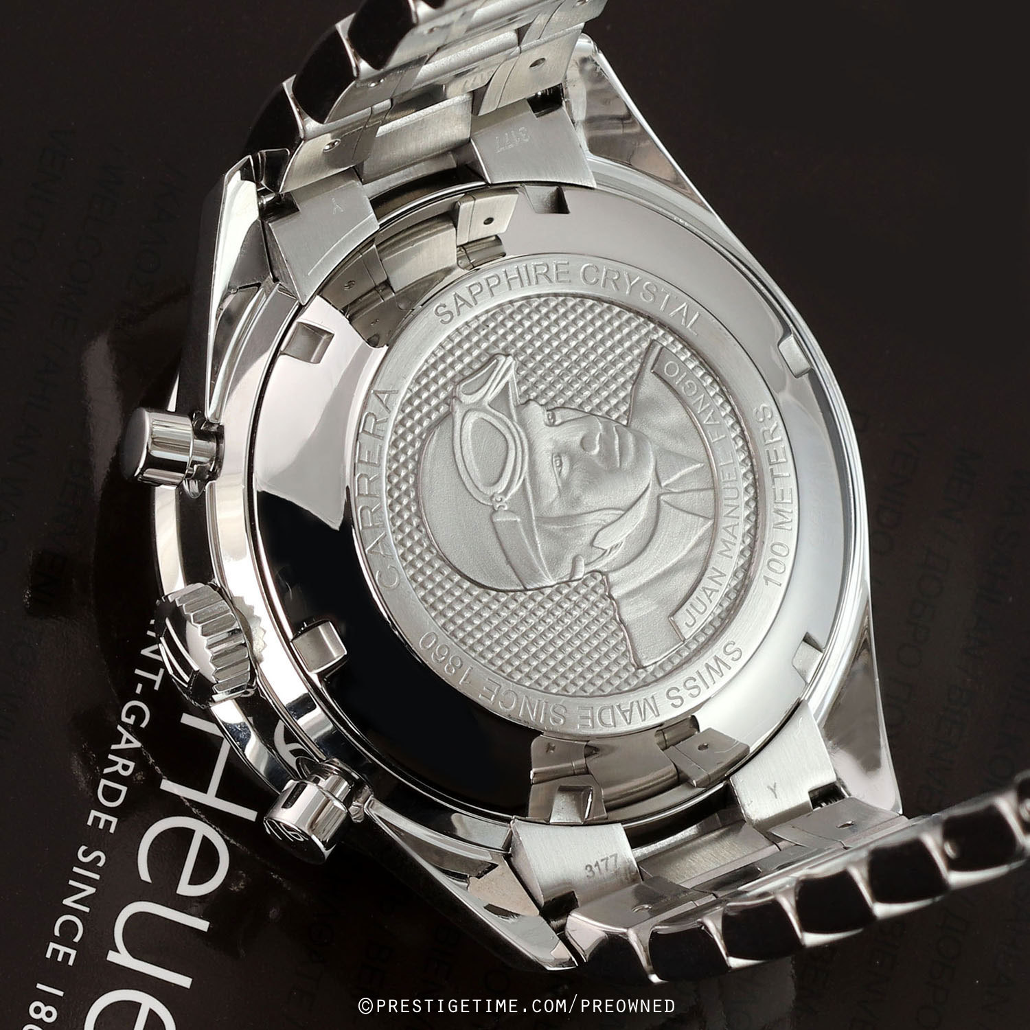 Pre-owned Tag Heuer FACTORY SERVICED Carrera Day Date Chronograph 41mm ...