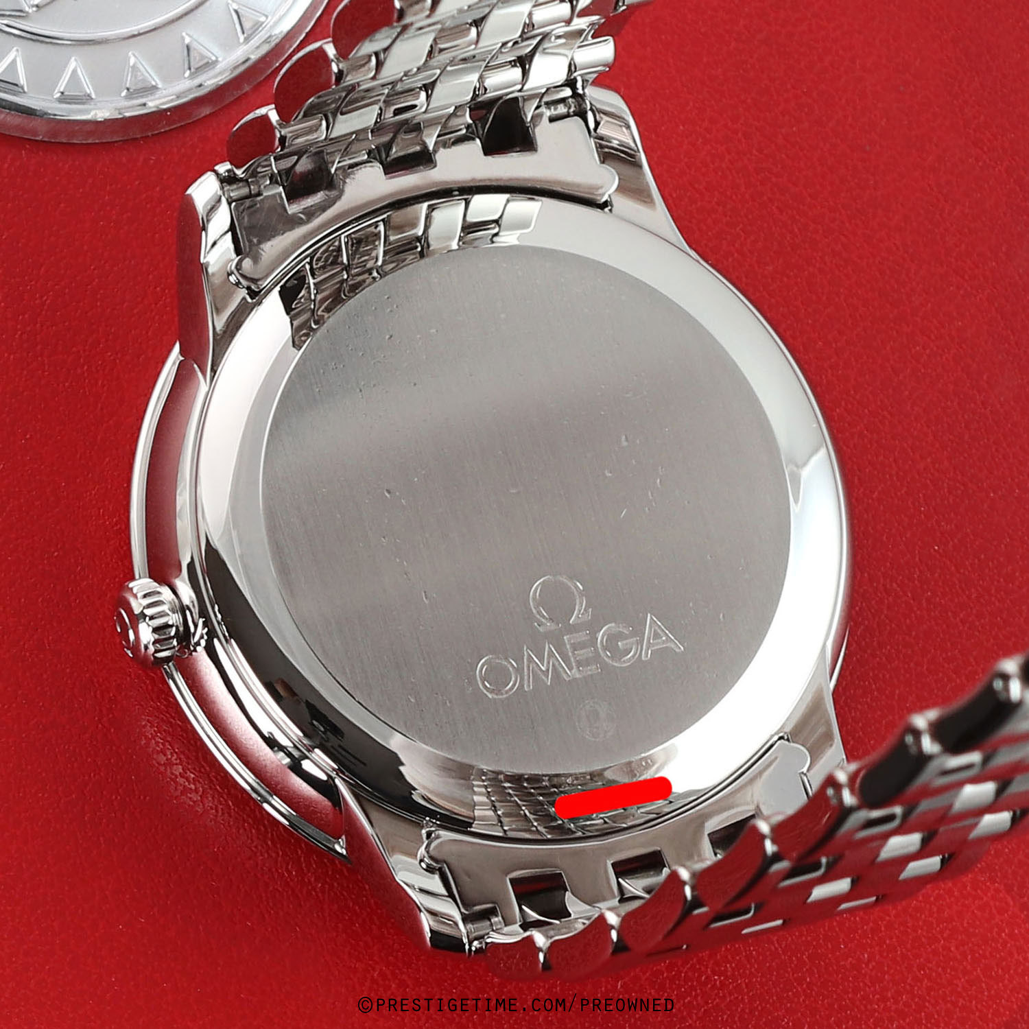 Pre-owned Omega De Ville Prestige Co-Axial 36.8mm 424.10.37.20.01.001