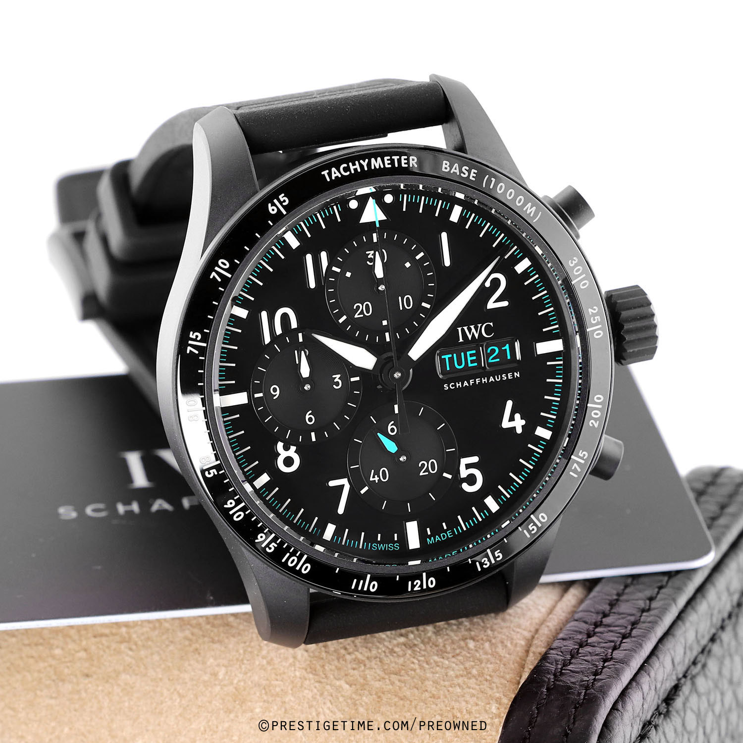 Pre-owned IWC Mercedes-AMG PETRONAS Pilot’s Watch Performance ...