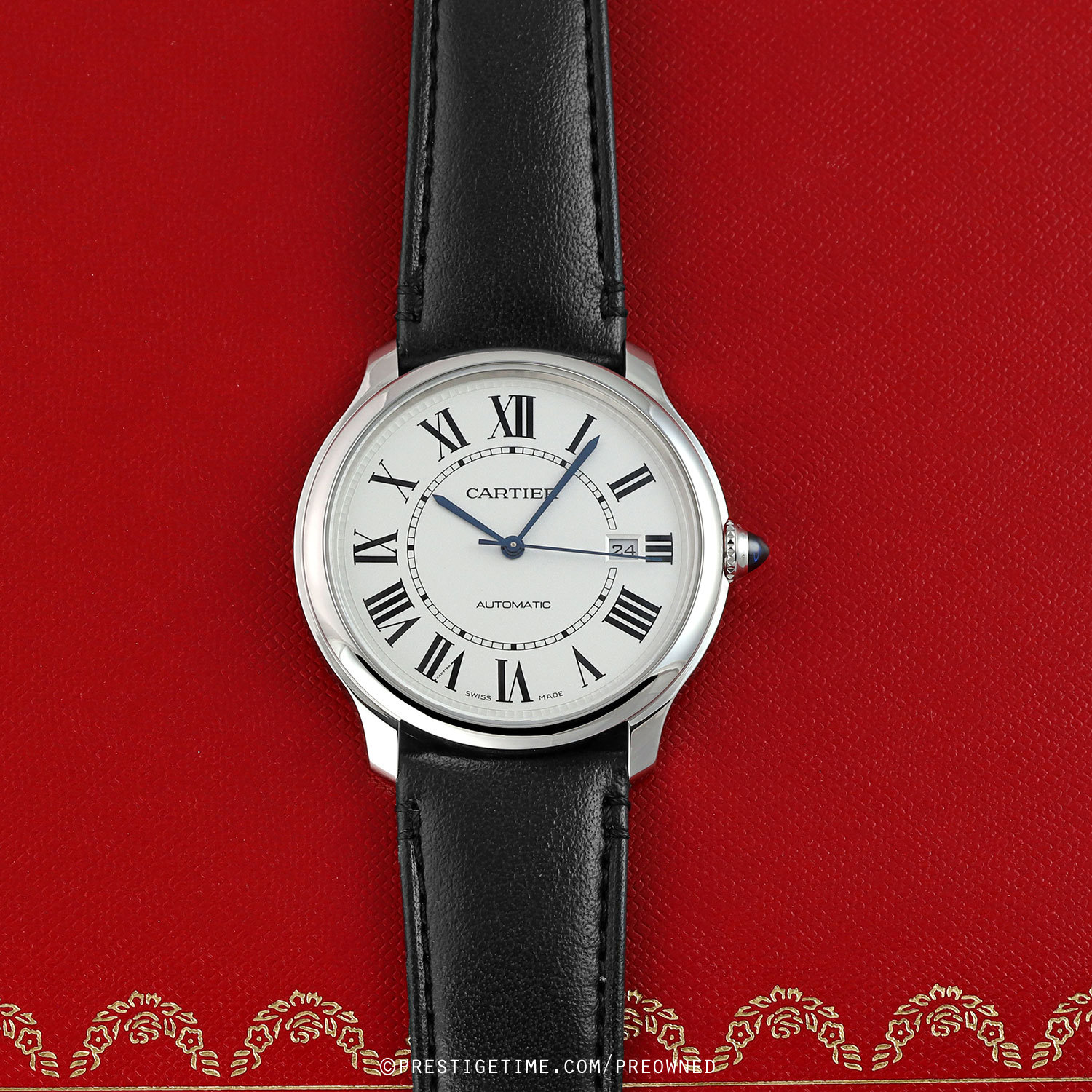 Pre-owned Cartier Ronde Must de Cartier 40mm WSRN0032